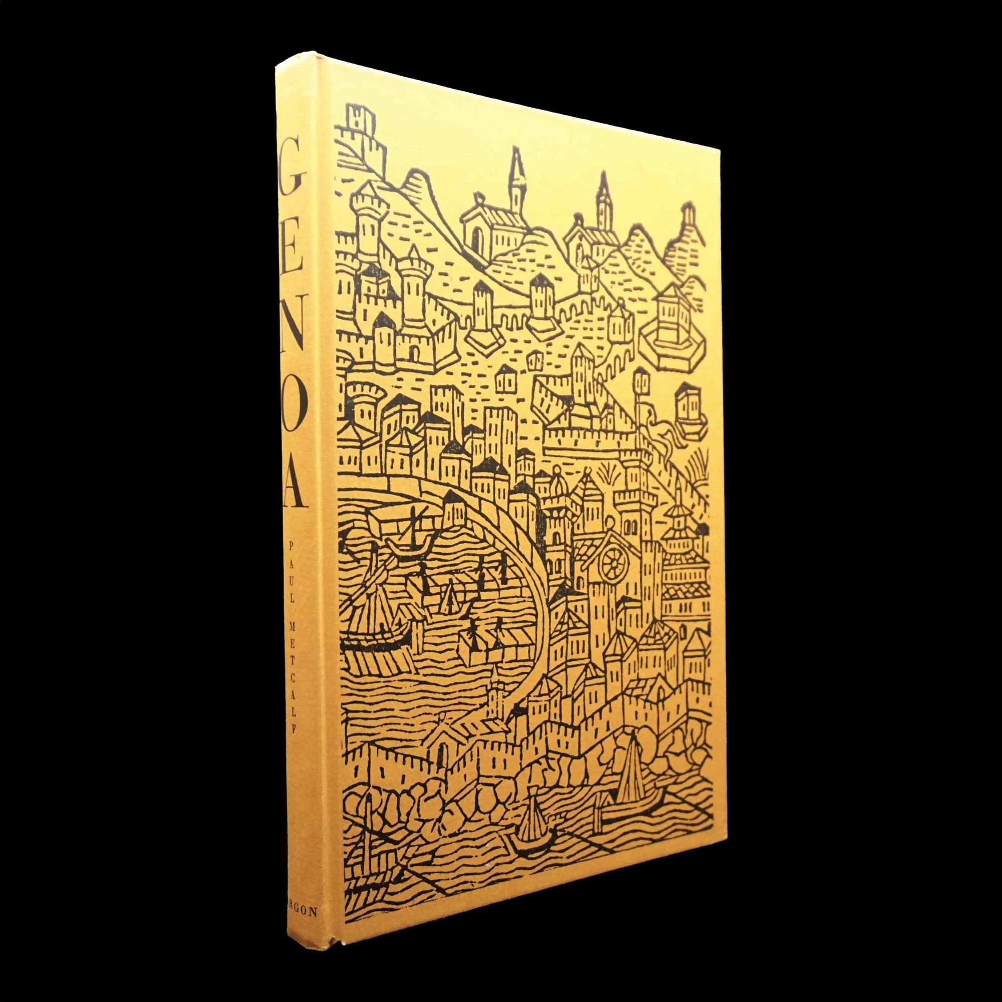 Genoa | Paul Metcalf | First Edition